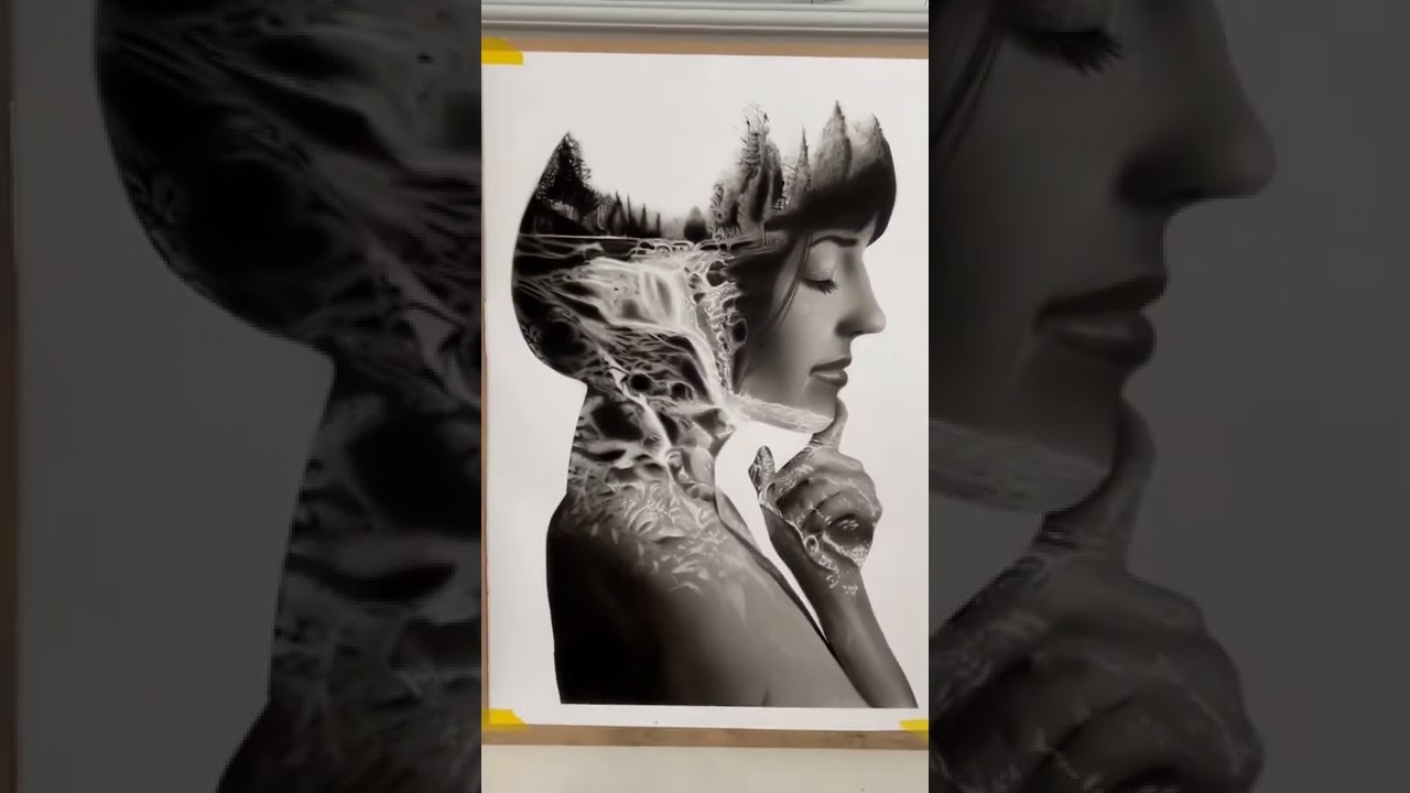 Excellent drawing by @davepinskerart - YouTube