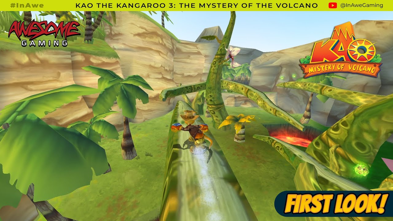 Kao The Kangaroo 3: The Mystery Of The Volcano - YouTube