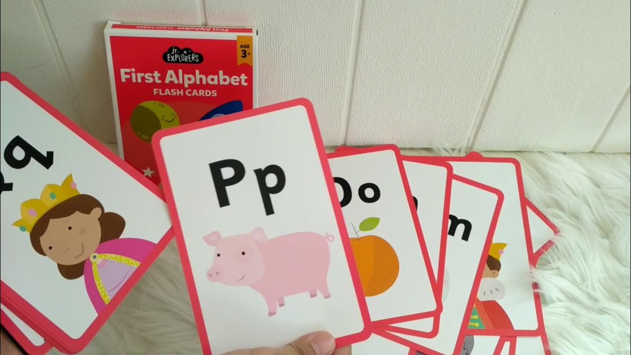 Junior Explorers First Alphabet Flash Cards (Age 3+) - YouTube