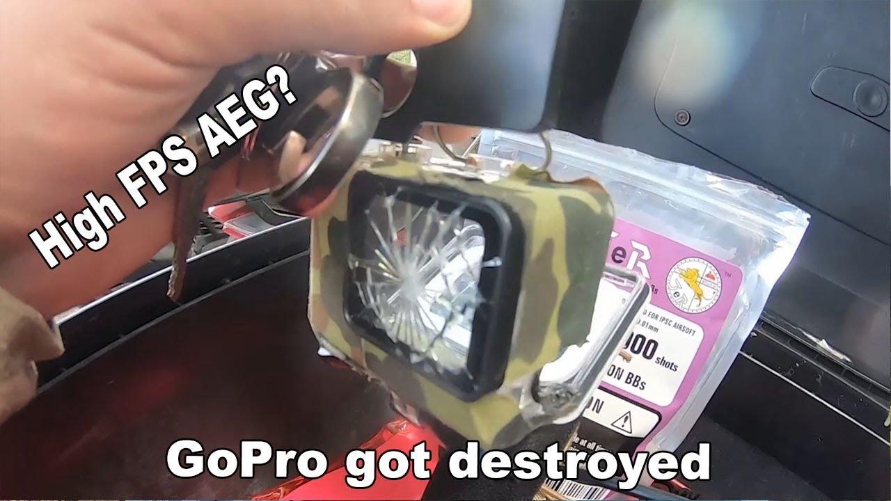 High FPS AEG? Gopro got Destroyed - YouTube