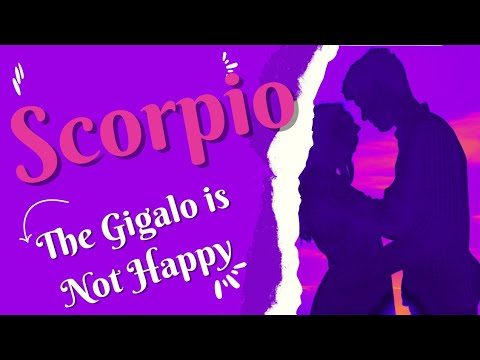 SCORPIO♏: The Gigolo Looks Happy In The Light😎 but Miserable🤯 Behind ...