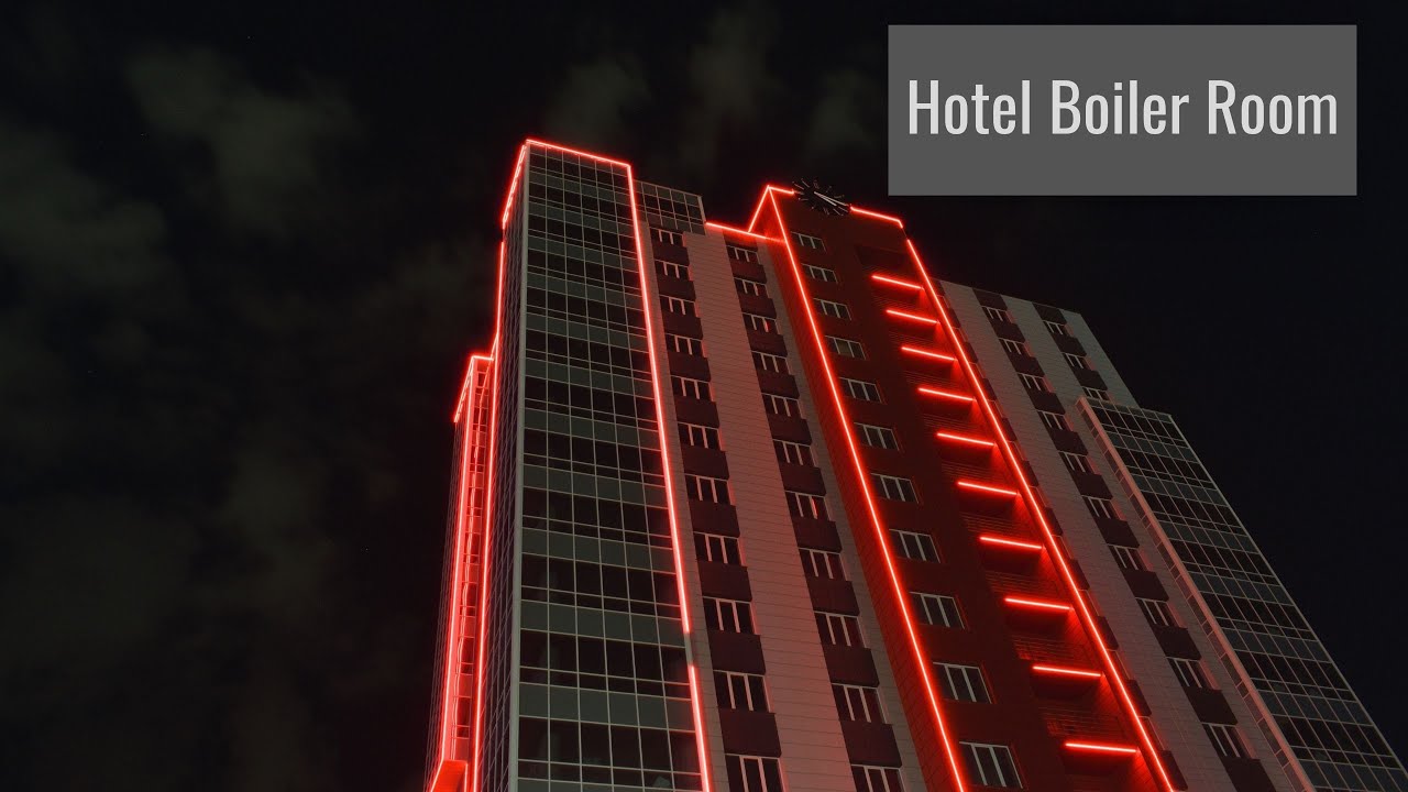 Relaxing sounds of a Hotel Boiler Room to Sleep - Black Screen - YouTube