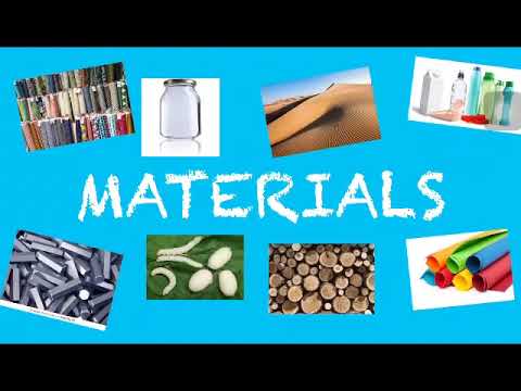 UNIT 5: MATERIALS - Introduction + Where do materials come from (Part 1 ...