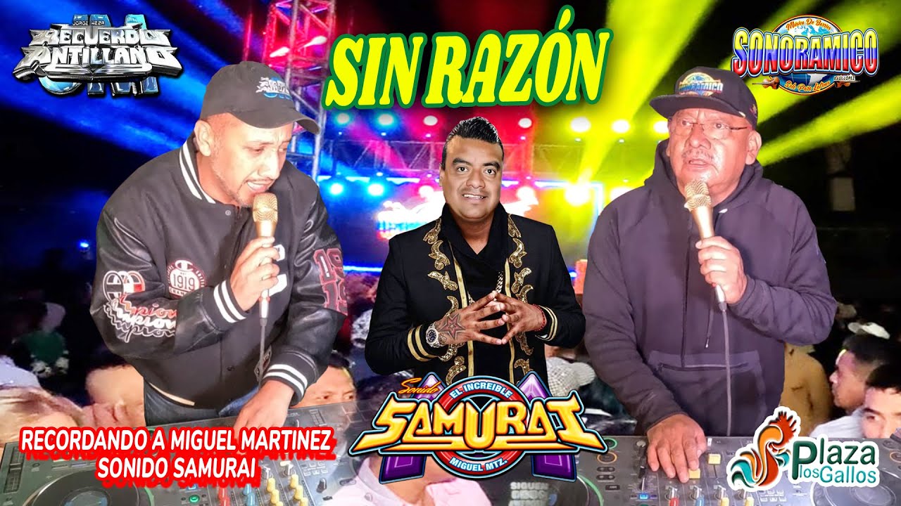 🙏 SIN RAZON - DE LOS EXITOS DE SONIDO SAMURAI - ASI LO RECUERDA ...