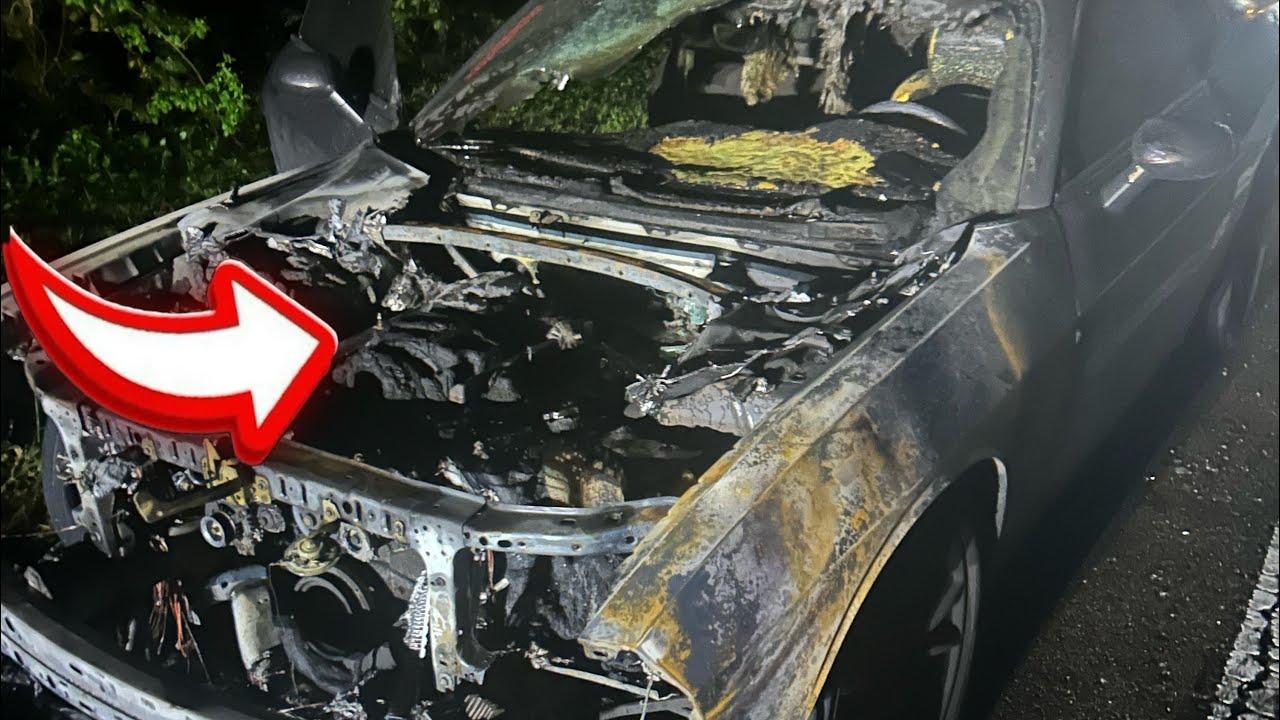 MY V8 CAUGHT ON FIRE… - YouTube