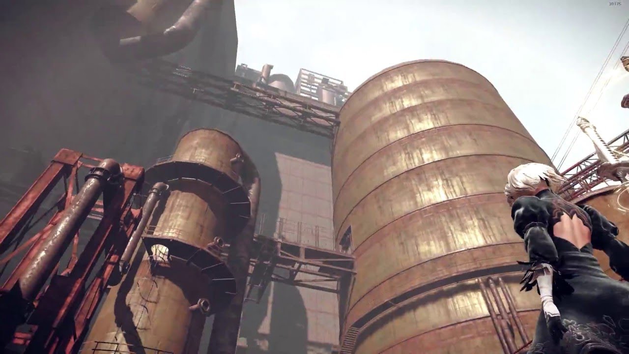 The Copied Factory 24 man raid FFXIV (Nier Automata Collaboration ...