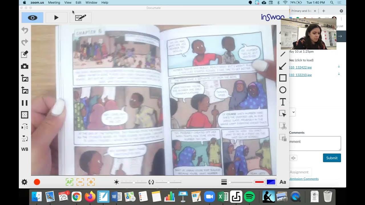 Writing Graphic Novels: Exploring Captions, Bubbles, and Fonts - YouTube