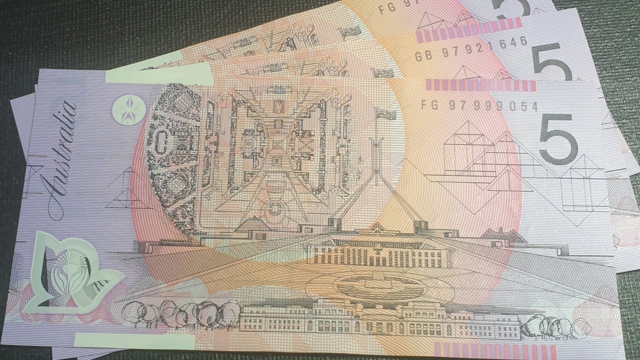 AUSTRALIA 1997 $5 VALUES - YouTube