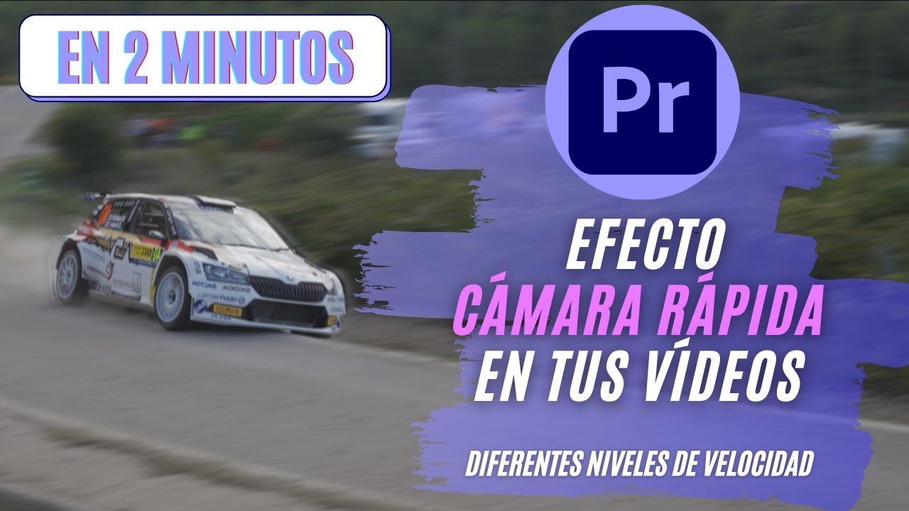 Cómo hacer EFECTO CÁMARA RÁPIDA | Adobe Premiere Pro Tutorial - YouTube