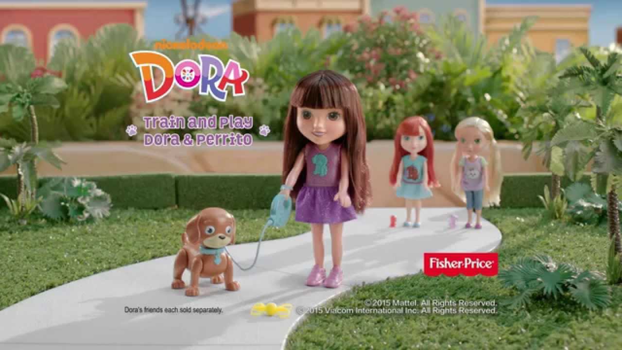 Dora and Friends - Train & Play Dora and Perrito - YouTube