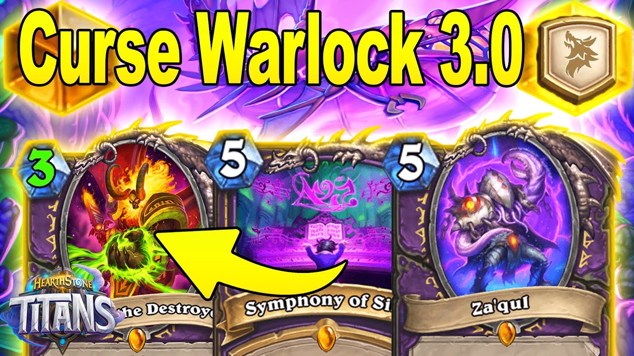 New Buffed Curse Warlock 3.0 Is The Best Warlock Deck After Nerfs At ...