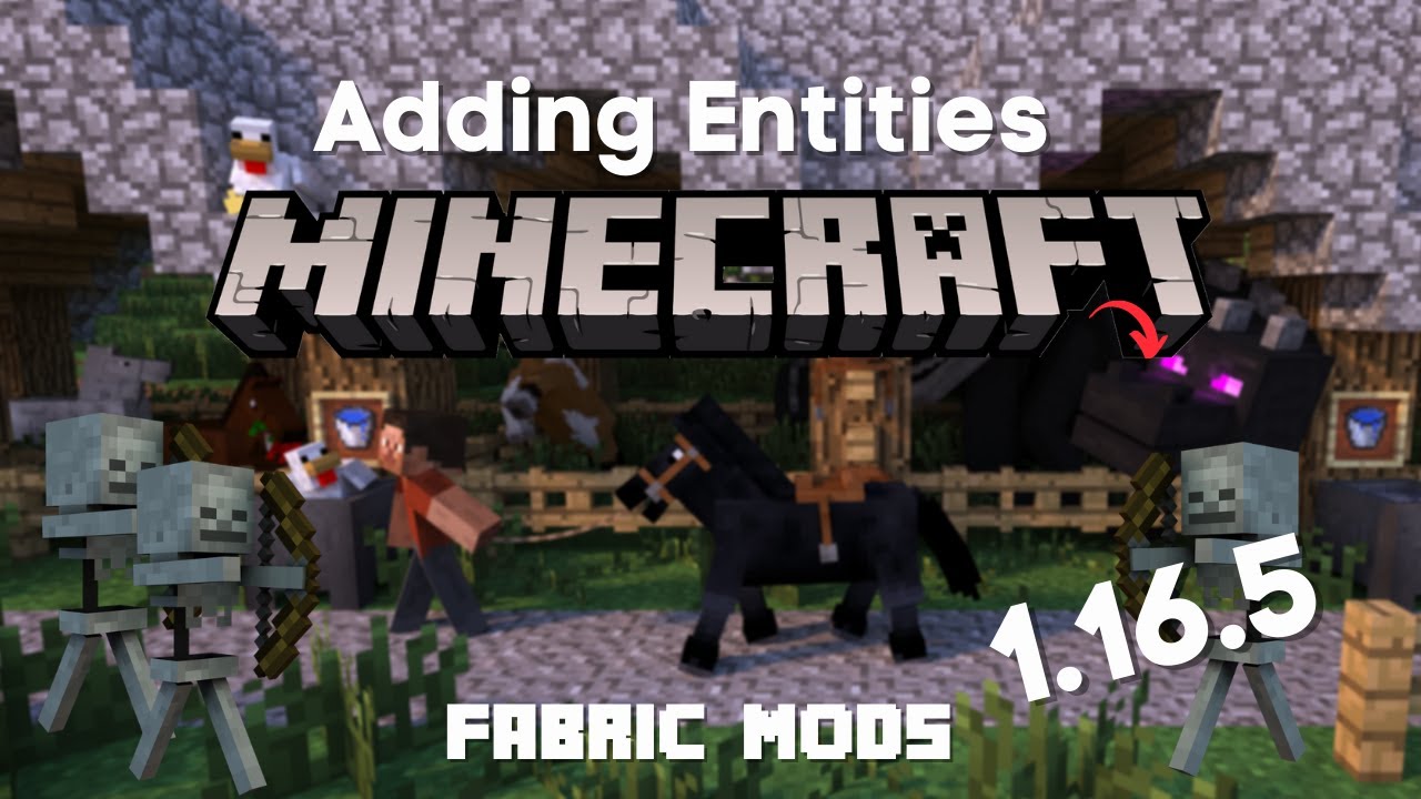 Fabric Tutorial [Advanced]: How to add Entities to Minecraft 1.16.5 ...