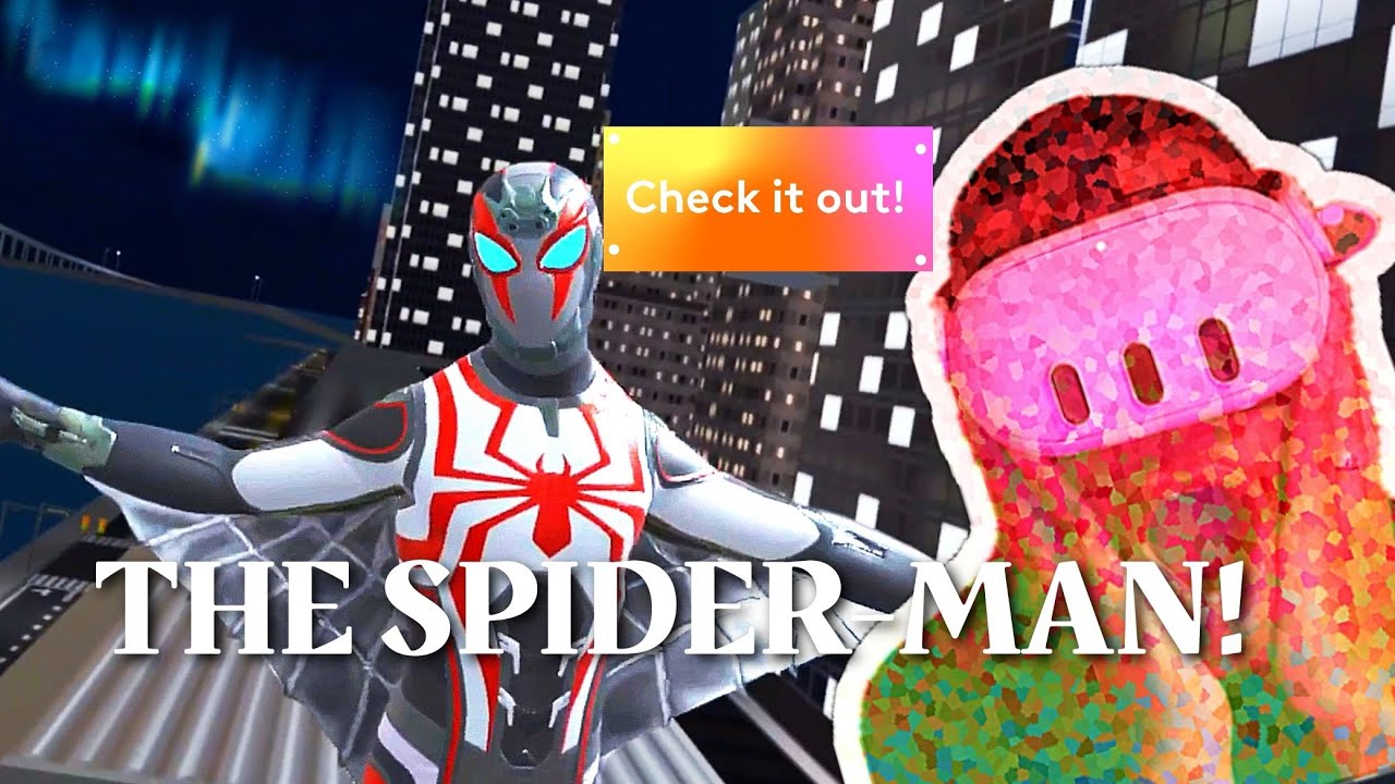 Spider-Man vs Train In VR! | VRChat Spider Lair on Quest 3 - YouTube