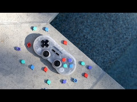 GENKI PocketPro: 8BitDo Portable Wireless Game Controller - YouTube