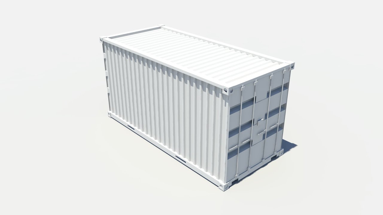 Maya 2014 tutorial : Shipping container modeling - YouTube