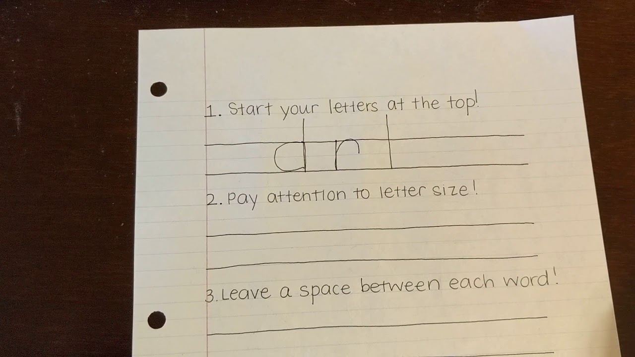 3 Rules for Writing - YouTube