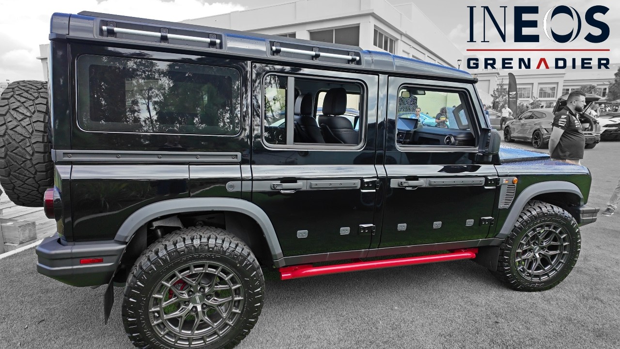 A Look Inside the $80,000 Ineos Grenadier at Festivals of Speed - YouTube