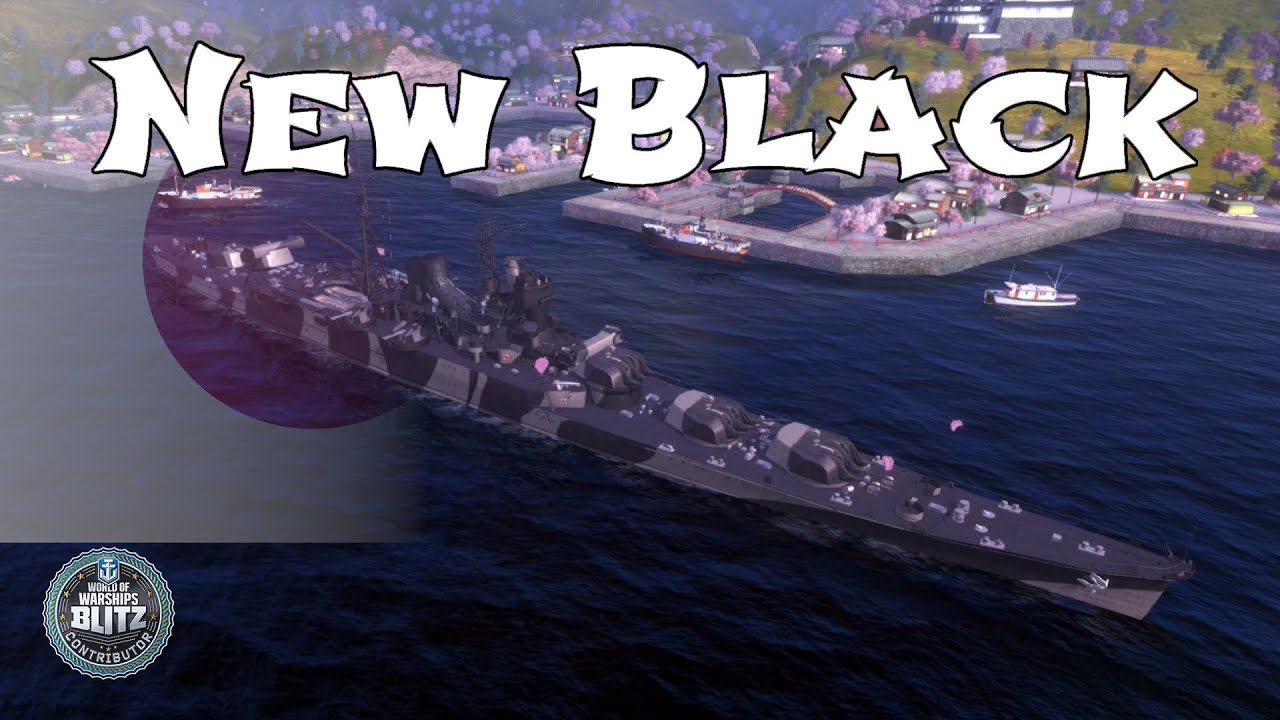 Black Shimanto Maxed - World of Warships Blitz - YouTube