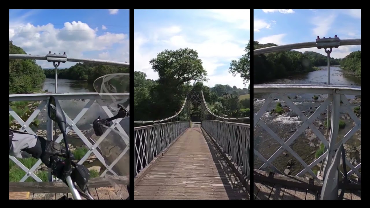 Lady Milford's Bridge over the River Wye - YouTube