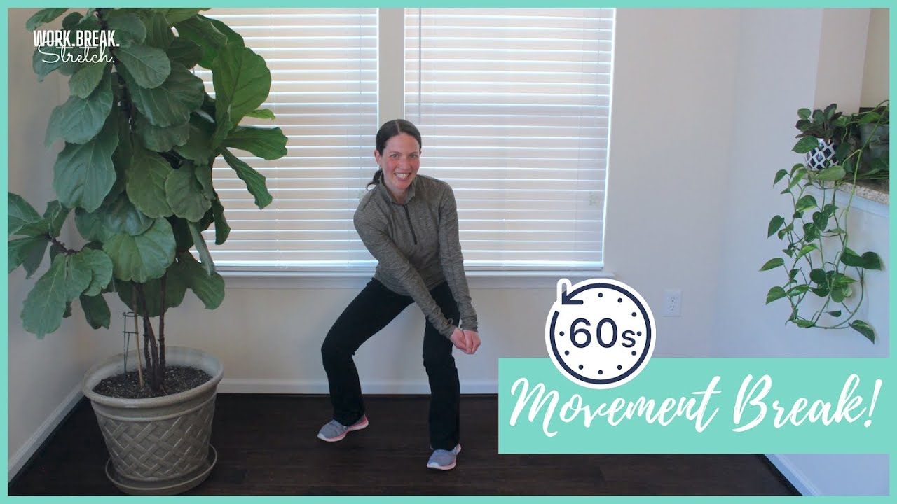 60 second Movement Break! - YouTube