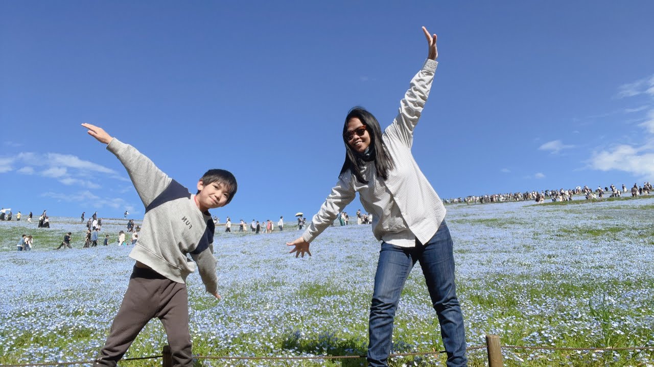 Enjoying in Hitachinaka Park ️ - YouTube
