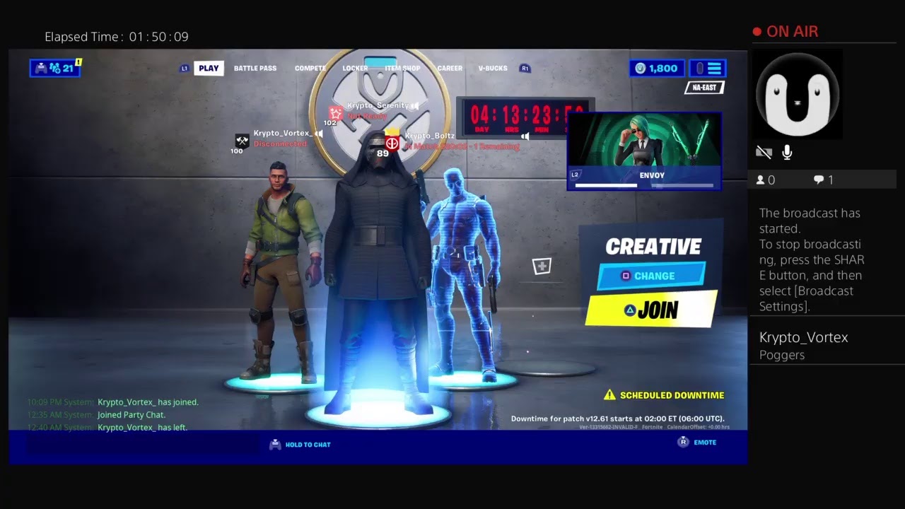 *LIVE* Krypto_Serenity's Fortnite Battle Royale w/ The Kryptos - YouTube