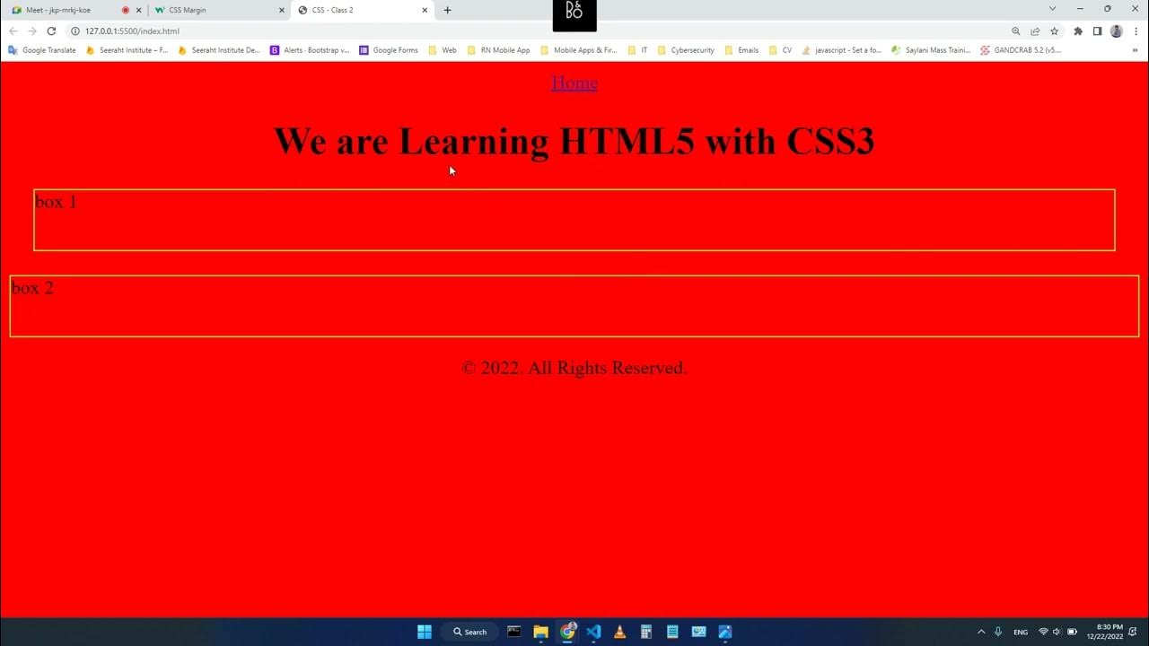 4 - CSS Class 2 | Muhammad Umair Ahmad - YouTube