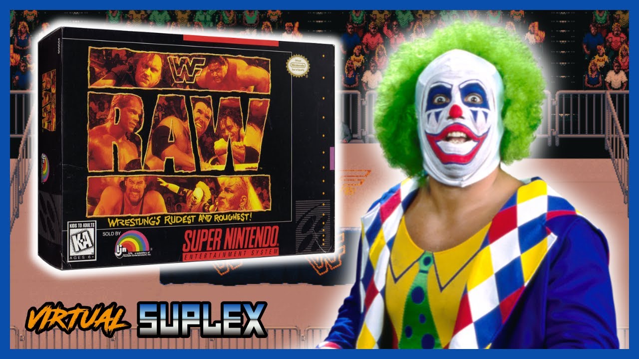 Doink the Clown WWF Championship Playthrough | WWF RAW (SNES) Gameplay ...