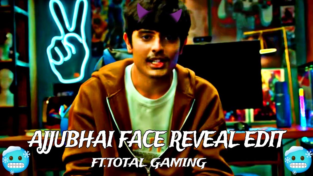 Total Gaming- Face Reveal Edit😈🔥|Total Gaming|#totalgaming # ...