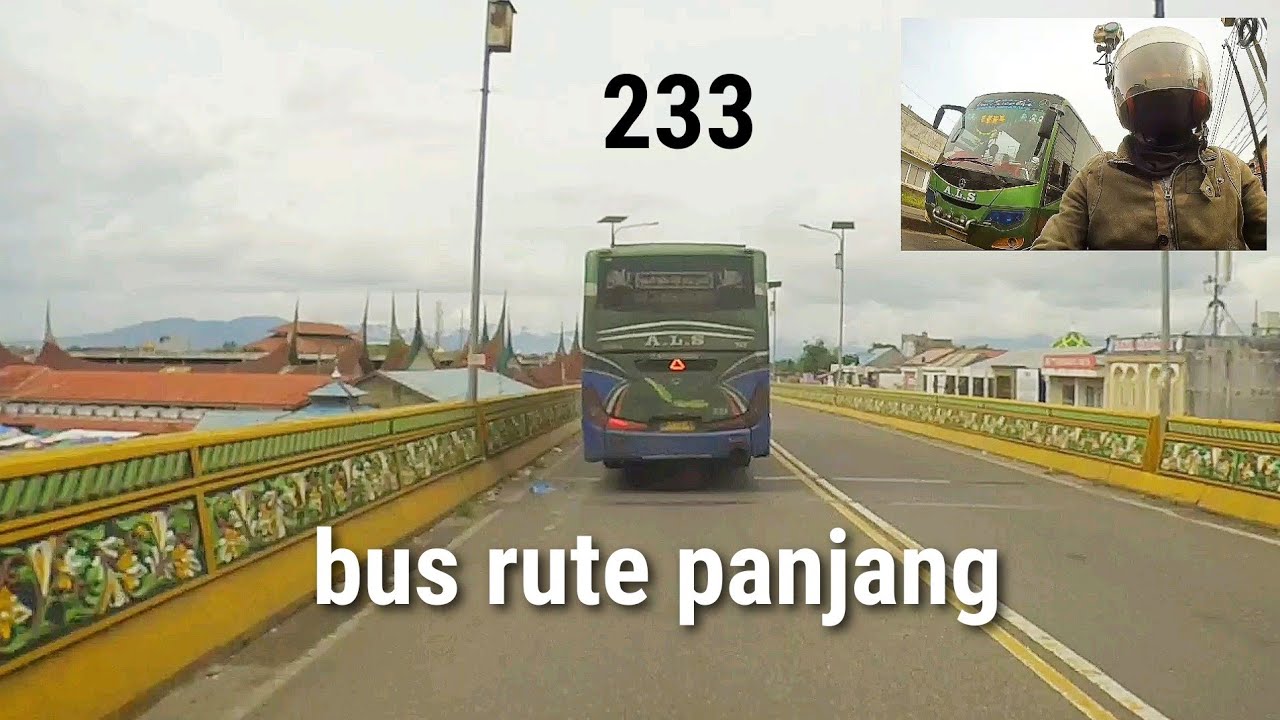 bus rute panjang,ALS 233 dari semarang menuju medan,melintas di ...