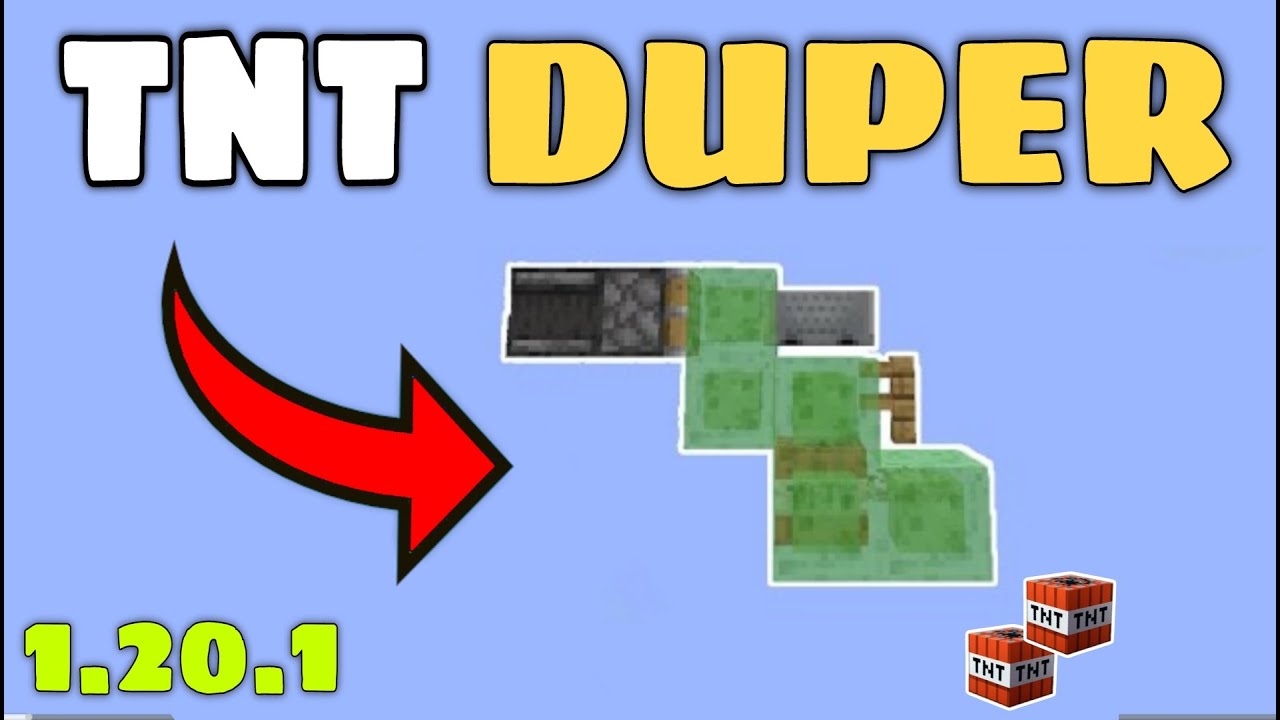 THE BEST TNT DUPER 1.20.1 in MINECRAFT - YouTube