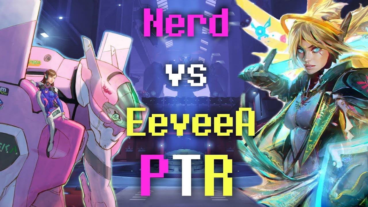 New D.Va v.s. New Mercy | PTR | LowKeyNerd ft. EeveeA - YouTube