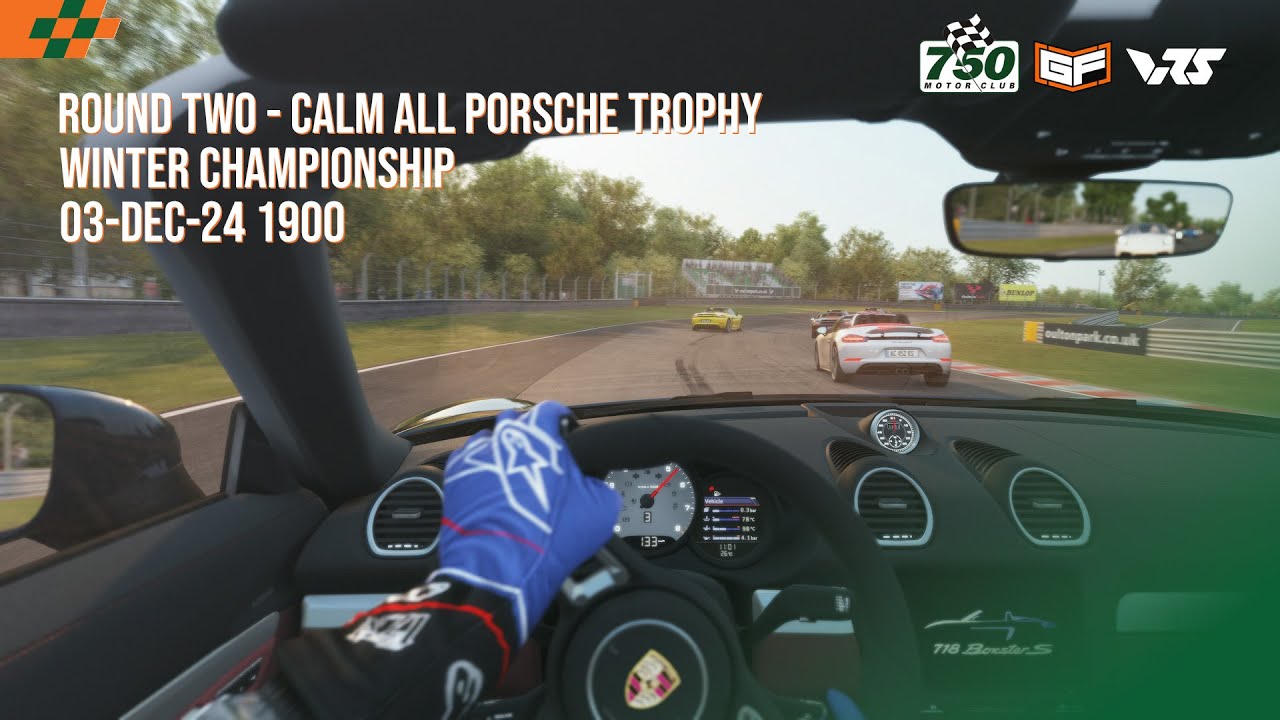 750MC VRS Winter Sim Championship | 2024/25 Round Two - Oulton Park ...