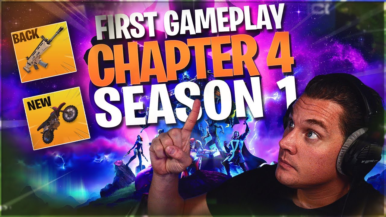 OMG CHAPTER 4 IS HERE!! | FIRST GAMEPLAY | *NEW* (Map , Bikes , Weapons ...