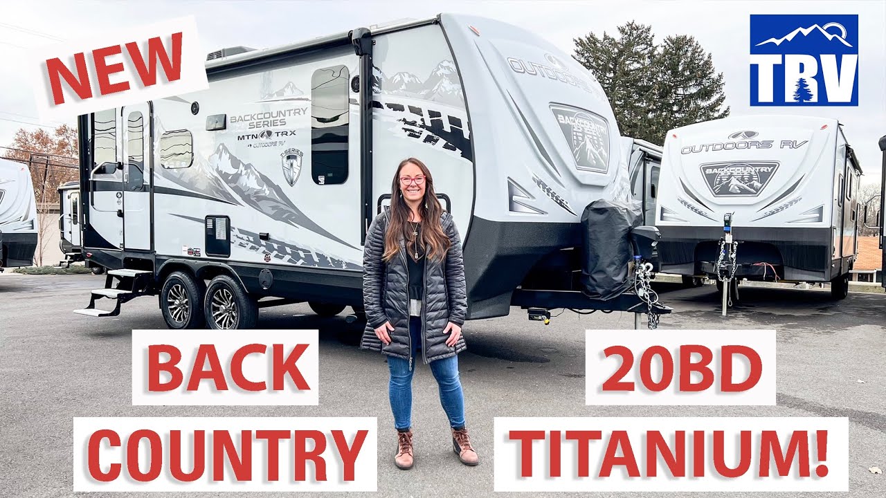 NEW!!! 2024 Back Country 20BD Titanium Series by Outdoors RV! Off Road ...