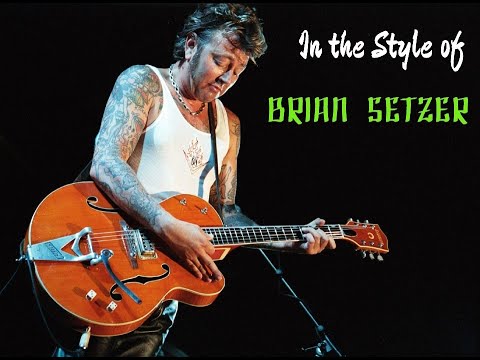The Brian Setzer Orchestra - BSO - SwitchBlade 327 - Guitar Cover - YouTube