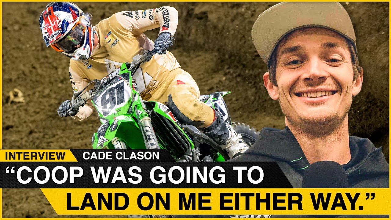 “Coop was going to land on me either way.” | Cade Clason on ...