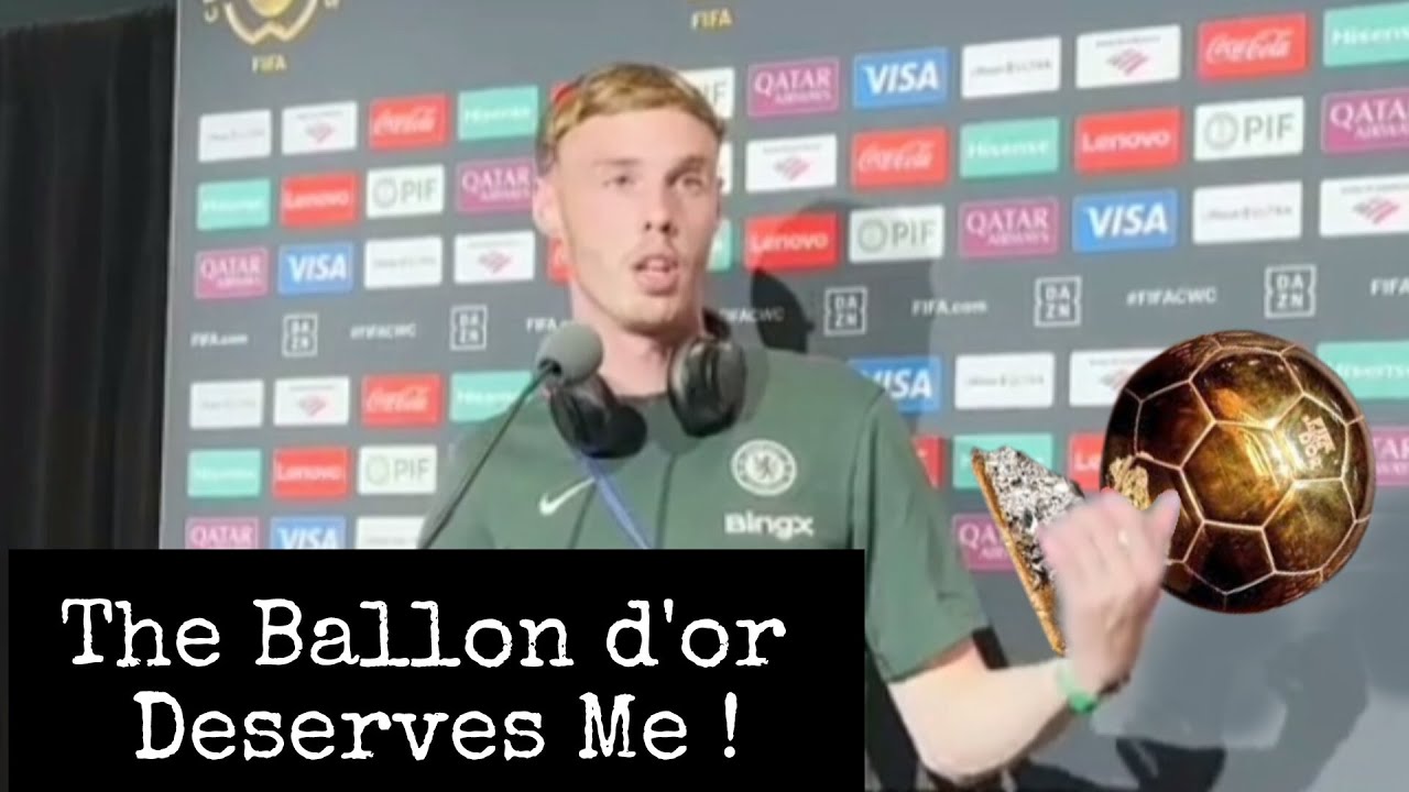 Cole Palmer’s Hilarious Interview After winning club world cup against ...