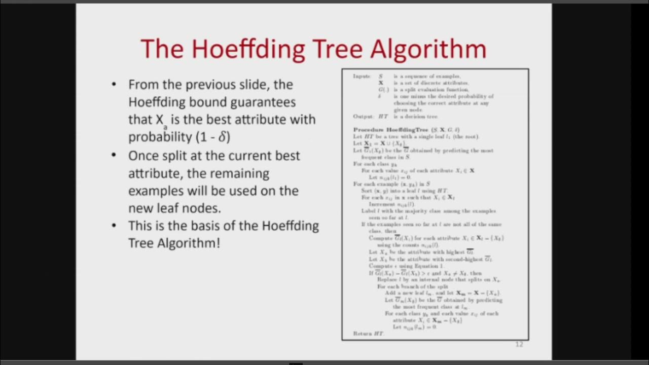 Mining High Speed Data Streams #CSE5243 - YouTube