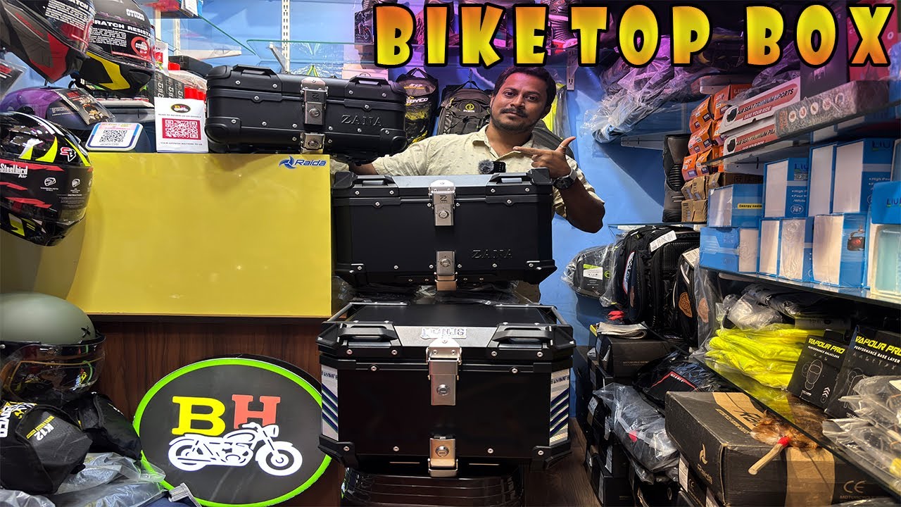 Top Box For Bike 🏍 || Aluminium Top Box Price || In Kolkata || Top Box ...