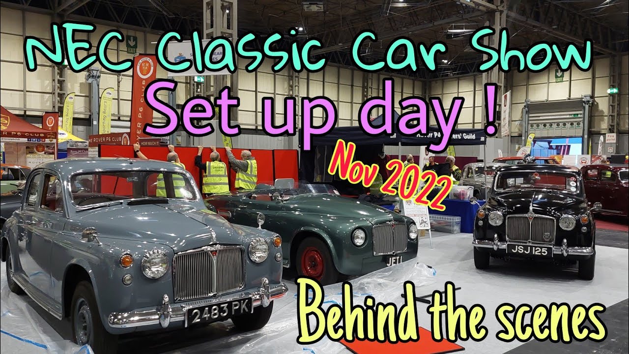 NEC Set up day manic walk about and chat . November 2022 . Rover P4 ...