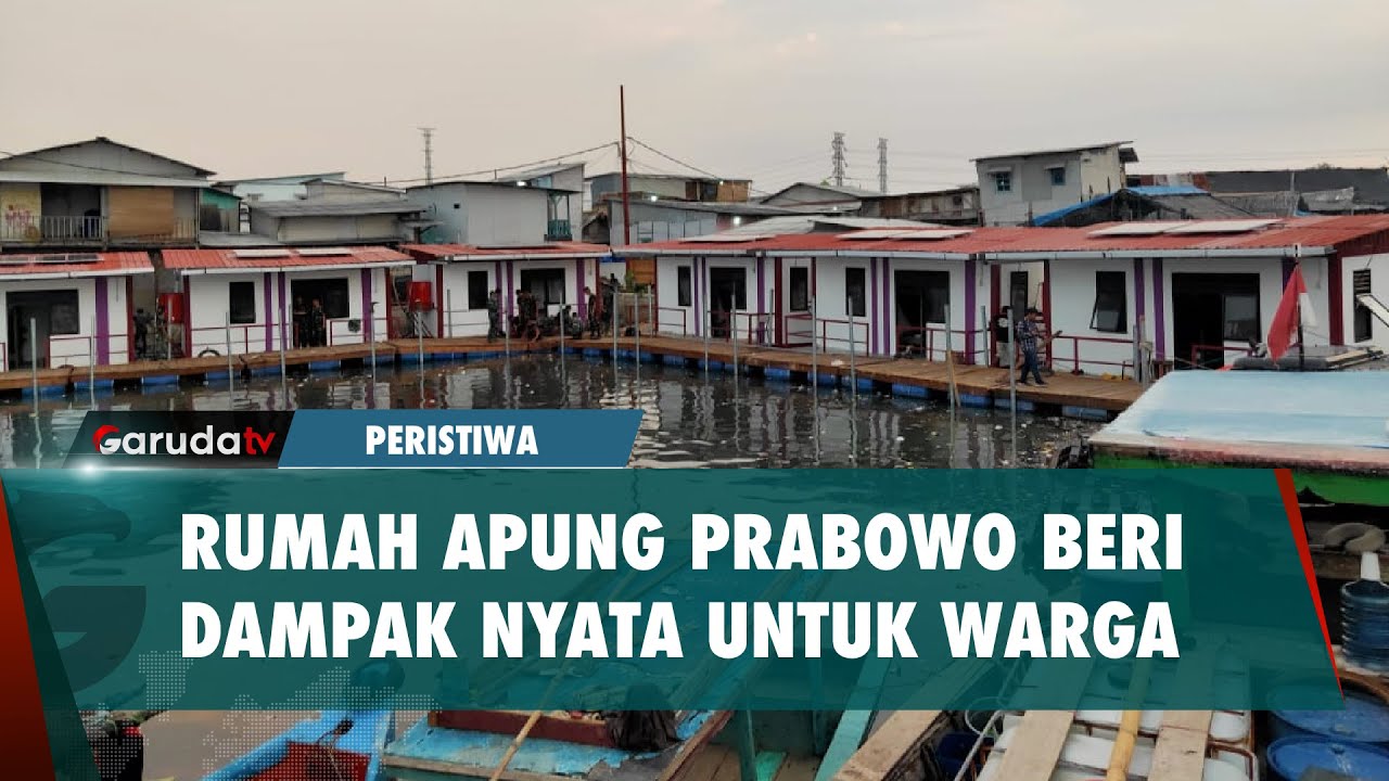 Dampak Positif Rumah Apung Prabowo bagi Warga Muara Angke - YouTube