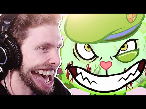 VAPOR REACTS TO HAPPY TREE FRIENDS EPISODE 2!