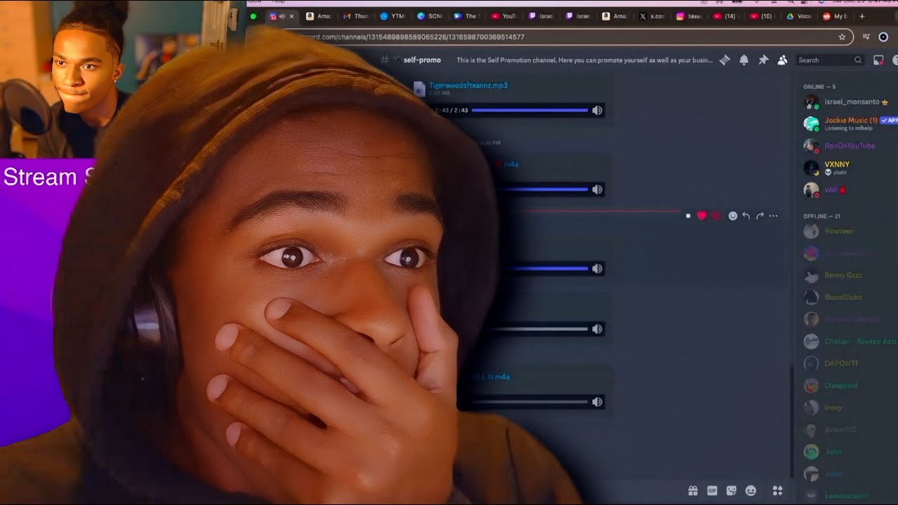 REACTING to My Viewers MUSIC!!! Stream Day 8/100!! Underground Music Reaction!! - YouTube