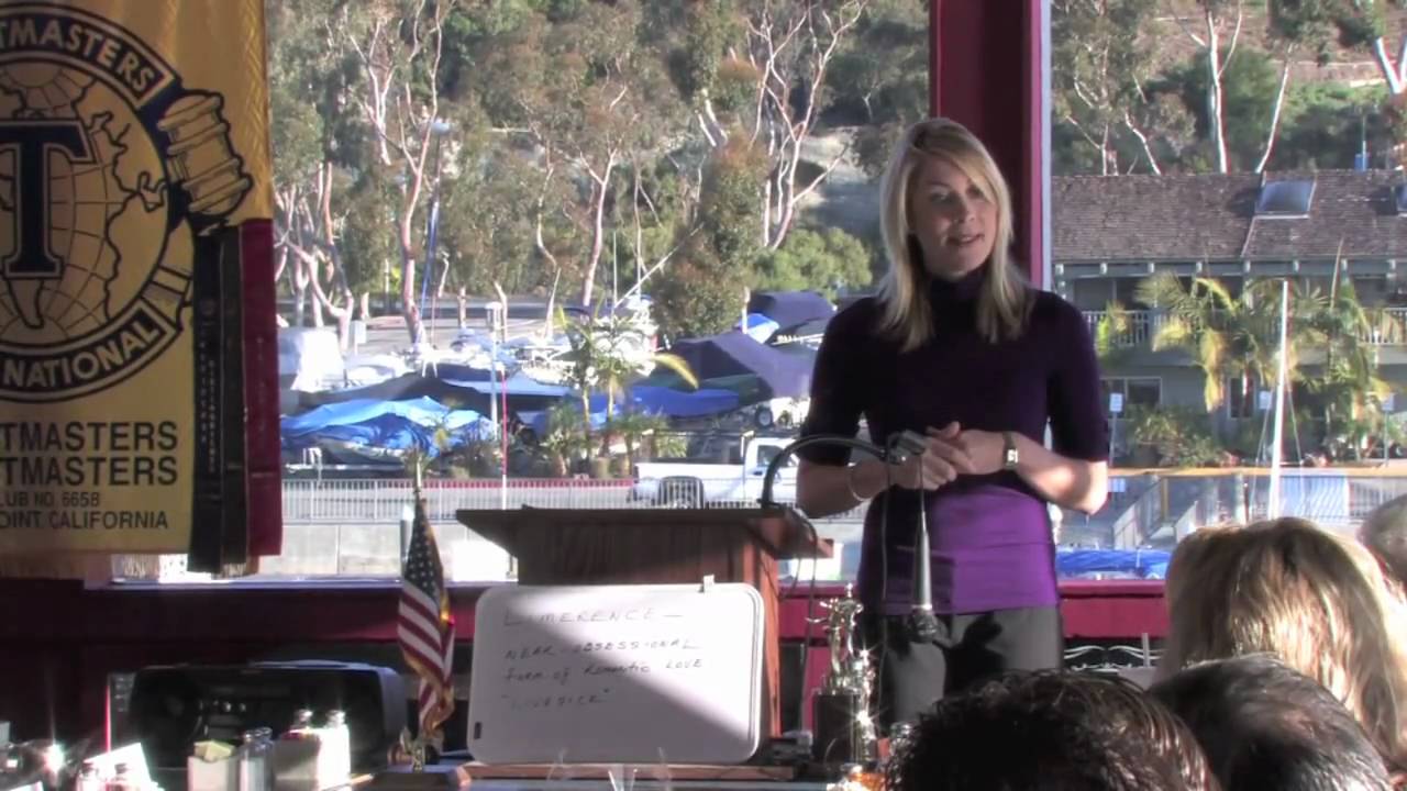 Toastmasters speech by Tracey Nicholson at Coastmasters in Dana Point ...