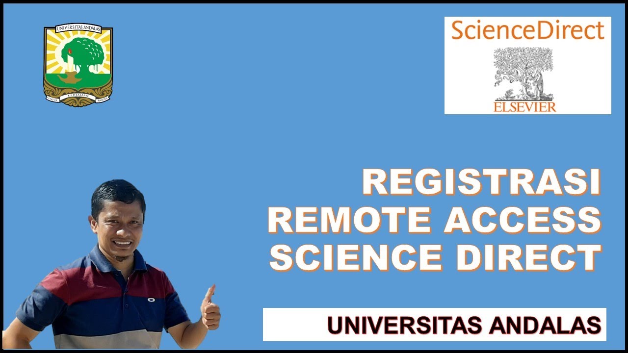 Mengaktifkan Remote Akses Science Direct - YouTube