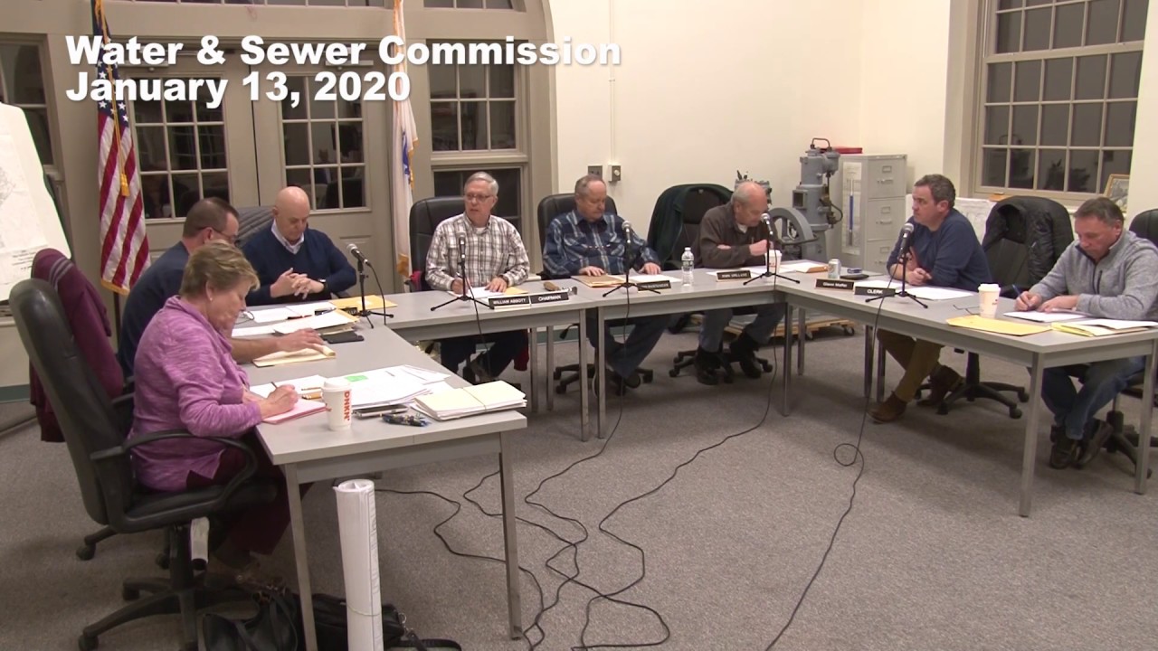Water and Sewer commission meeting January 13, 2020 - YouTube