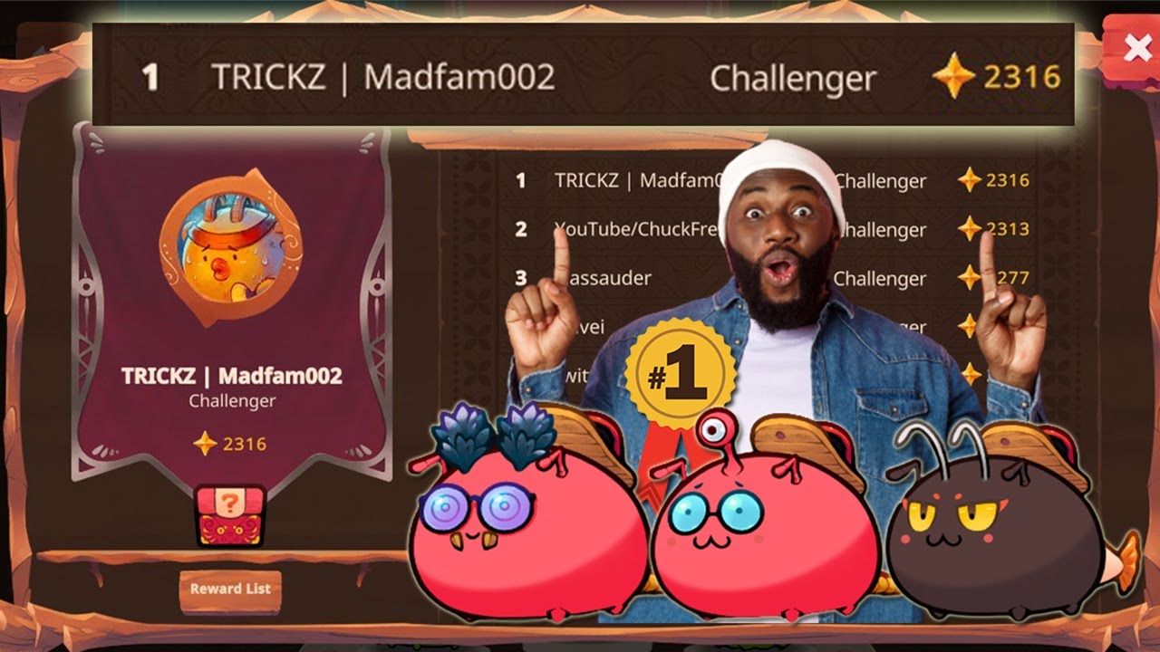 AXIE ORIGIN META TEAM RANK 1 BUILD | AXIE ORIGIN - YouTube