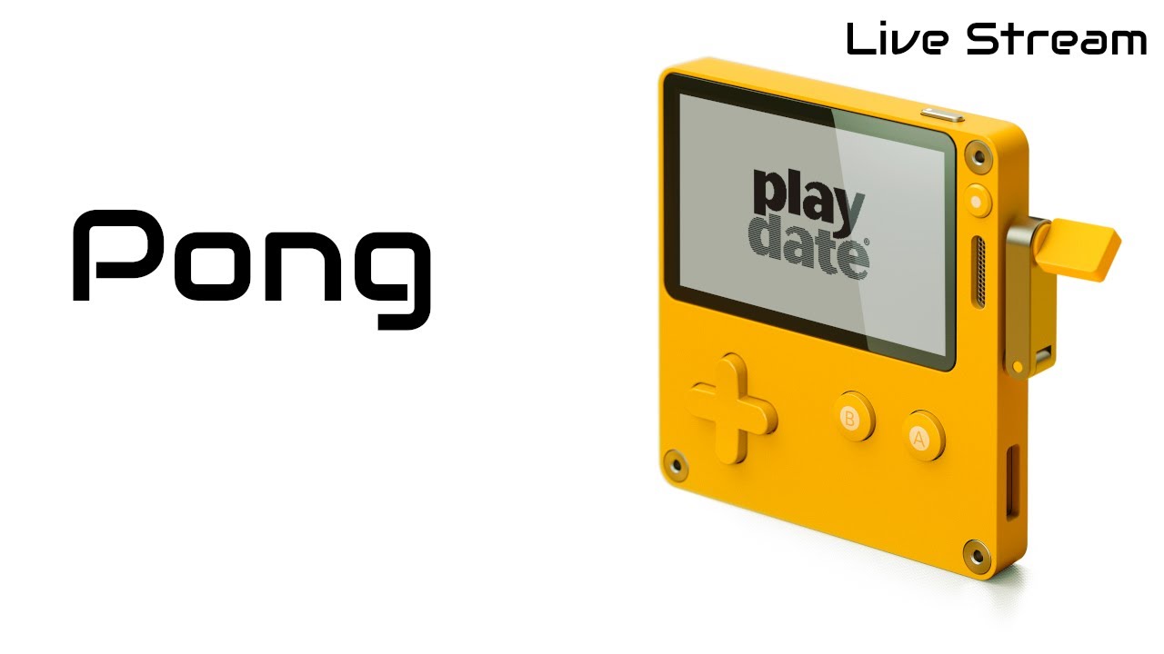 Pong #3 | Playdate Live Stream - YouTube