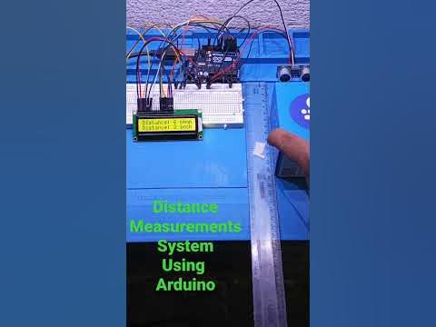 DISTANCE MEASUREMENTS SYSTEM USING ARDUINO @electrobiotech # ...